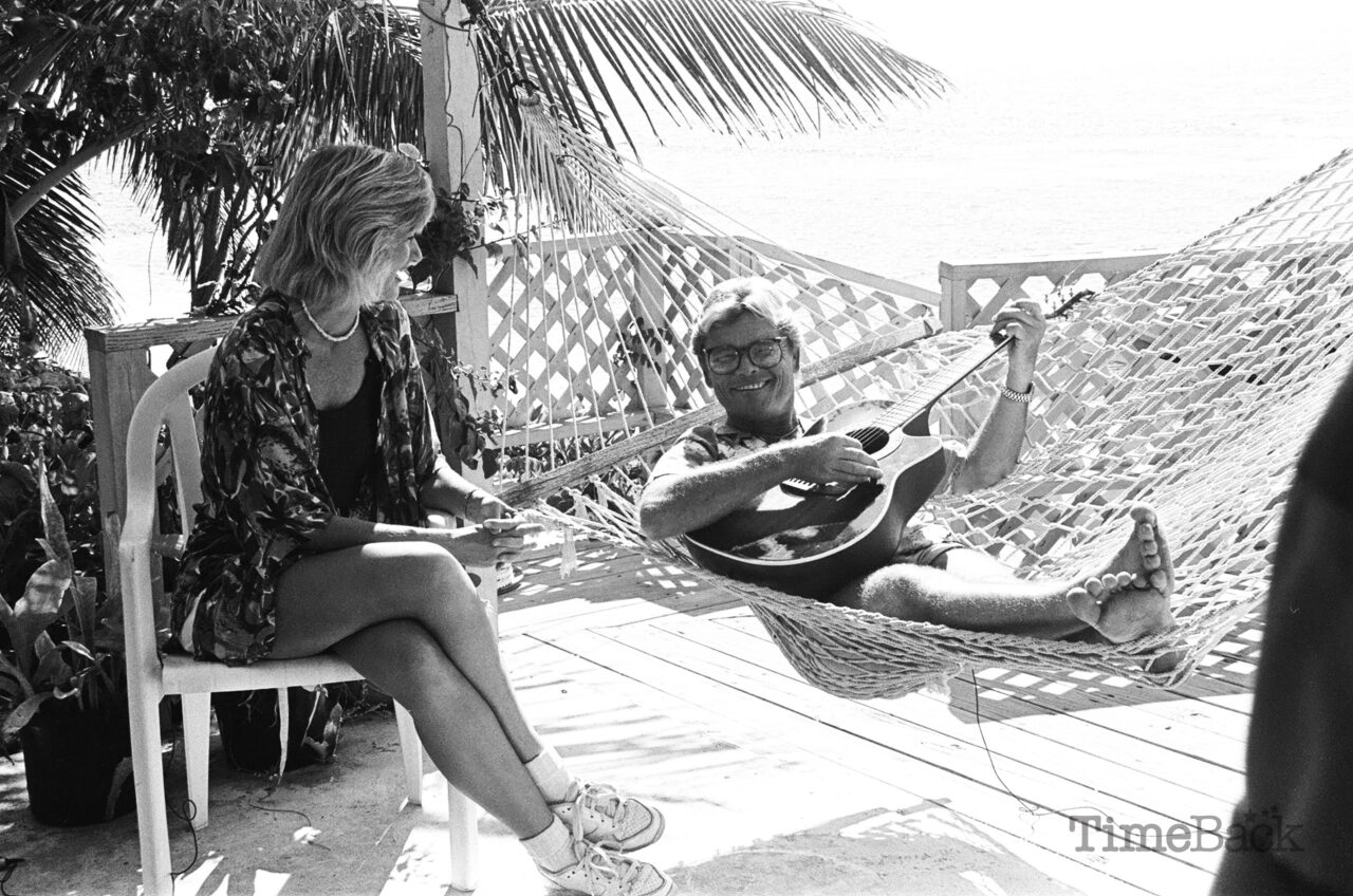 Barefoot Man in a hammock | TimeBack