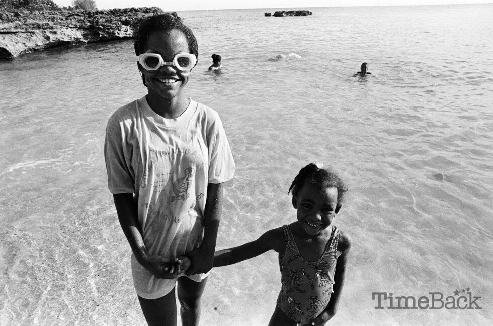 Children at Smith Barcadere, 1992 | TimeBack