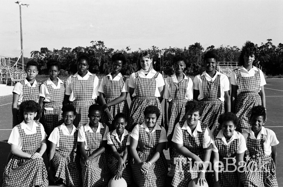 Girls Middle School netball 1988 | TimeBack